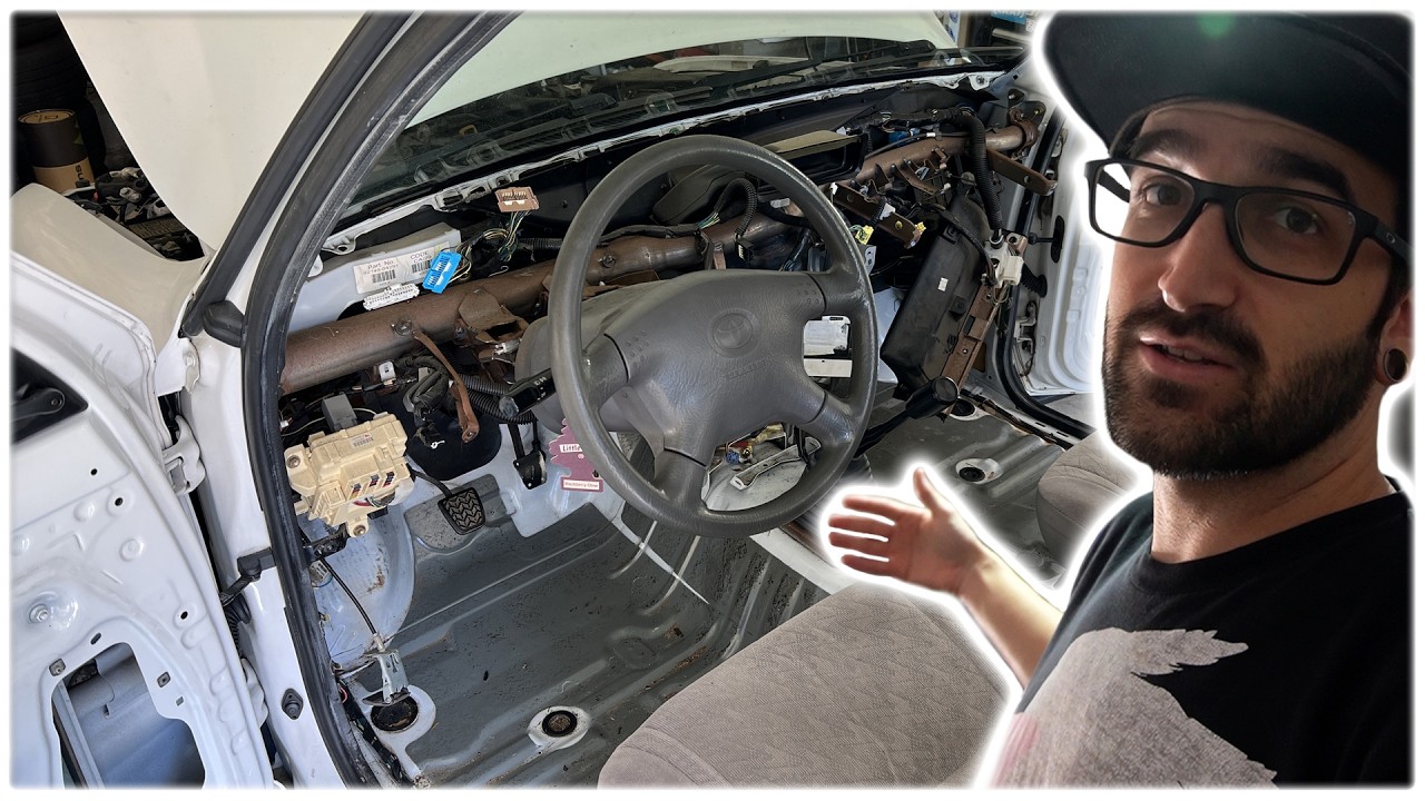 Removing The Dashboard From A 1st Gen Tacoma | Toyota Tacoma Interior ...