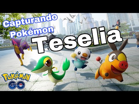 POKÉMON GO - CAPTURANDO A LOS NUEVOS POKÉMON DE LA REGIÓN DE TESELIA ...