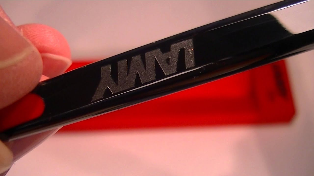 Lamy Joy Calligraphy Fountain Pen - YouTube