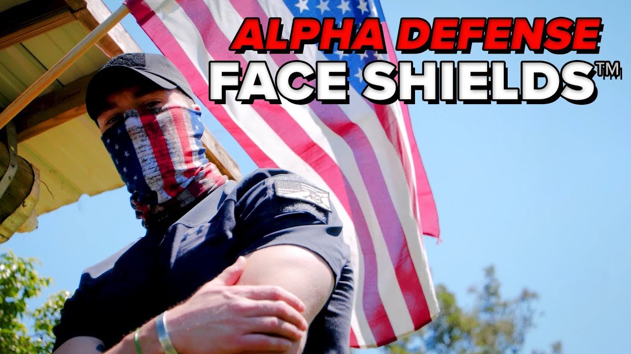 Stay Protected w/ Face Shields™ by Alpha Defense - YouTube