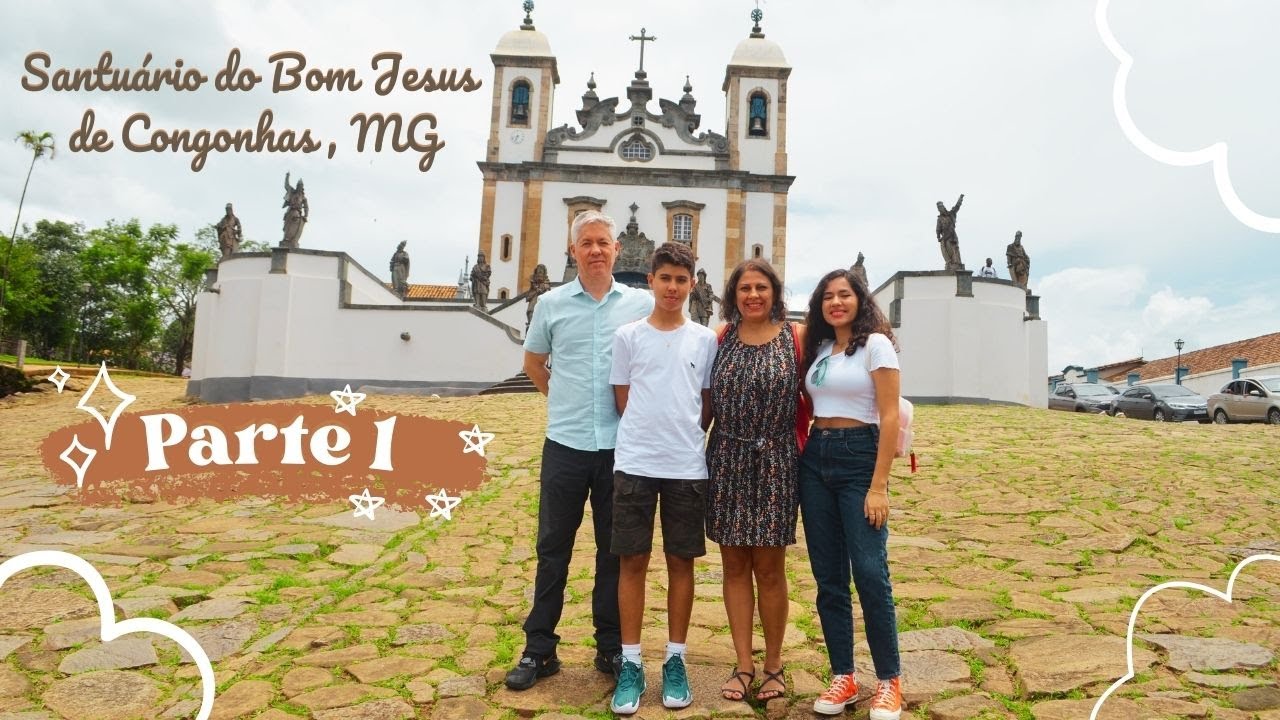 Santuário do Bom Jesus de Matozinhos, Congonhas, Minas Gerais - Parte 1 ...