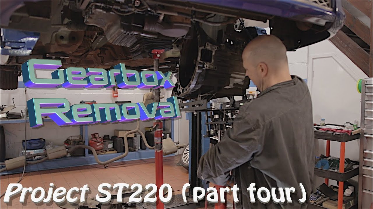 Project ST220 (part 4)... Gearbox Removal - YouTube