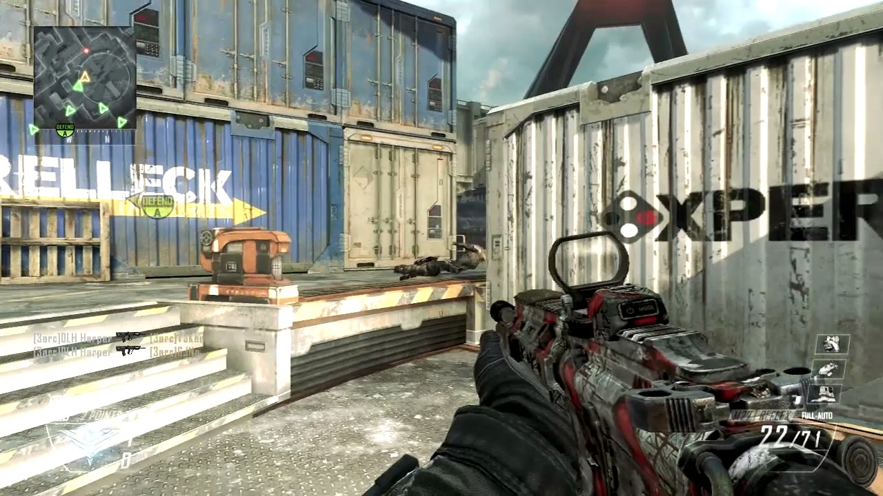 Call of Duty: Black Ops II Demolition on Cargo w/Bots (720p60) - YouTube