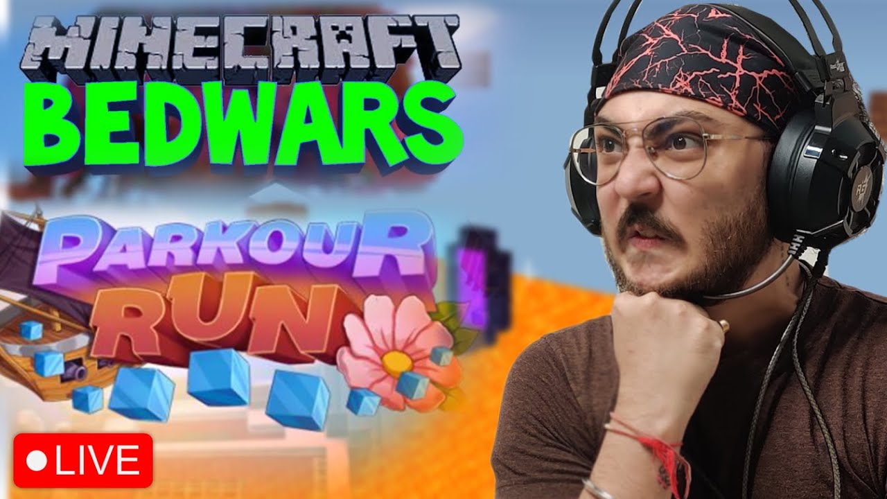 Minecraft Bedwars And Parkour Race With Subs Live 🔴 Youtube