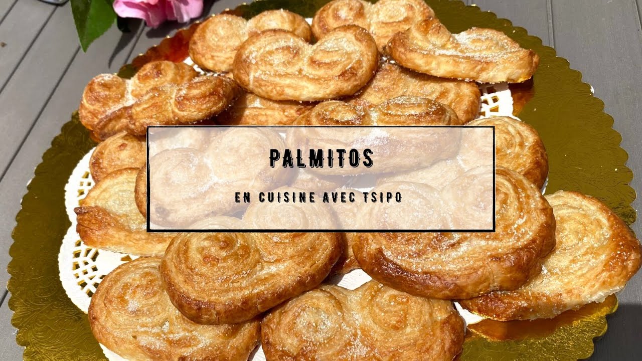 Palmitos - palmiers sucrés maison - BON facile et RAPIDE - en cuisine ...
