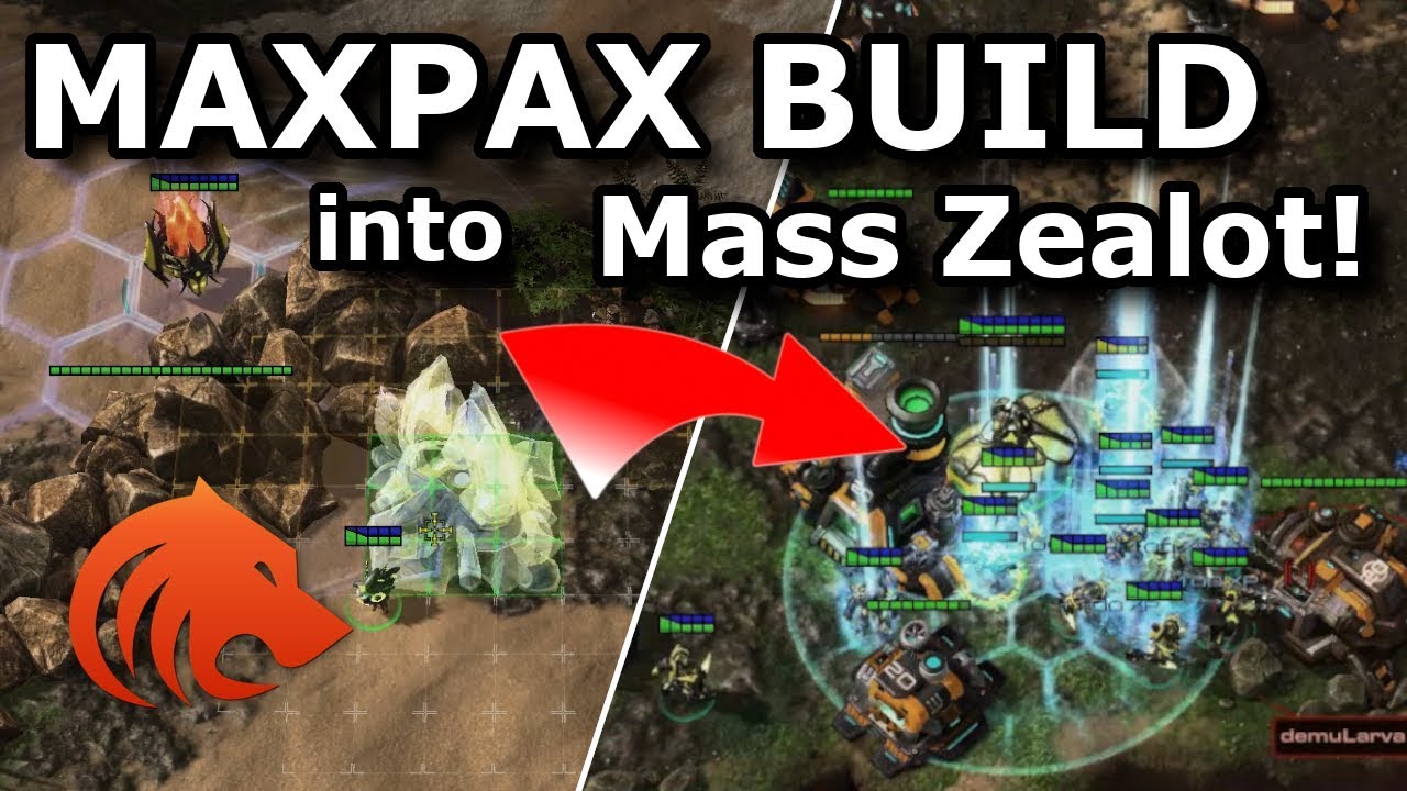 StarCraft 2: MaxPax Into MASS Zealots! - YouTube