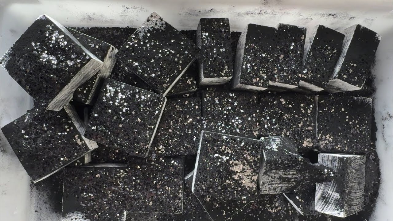Plain Soft Chalk Under Black Powder! - YouTube