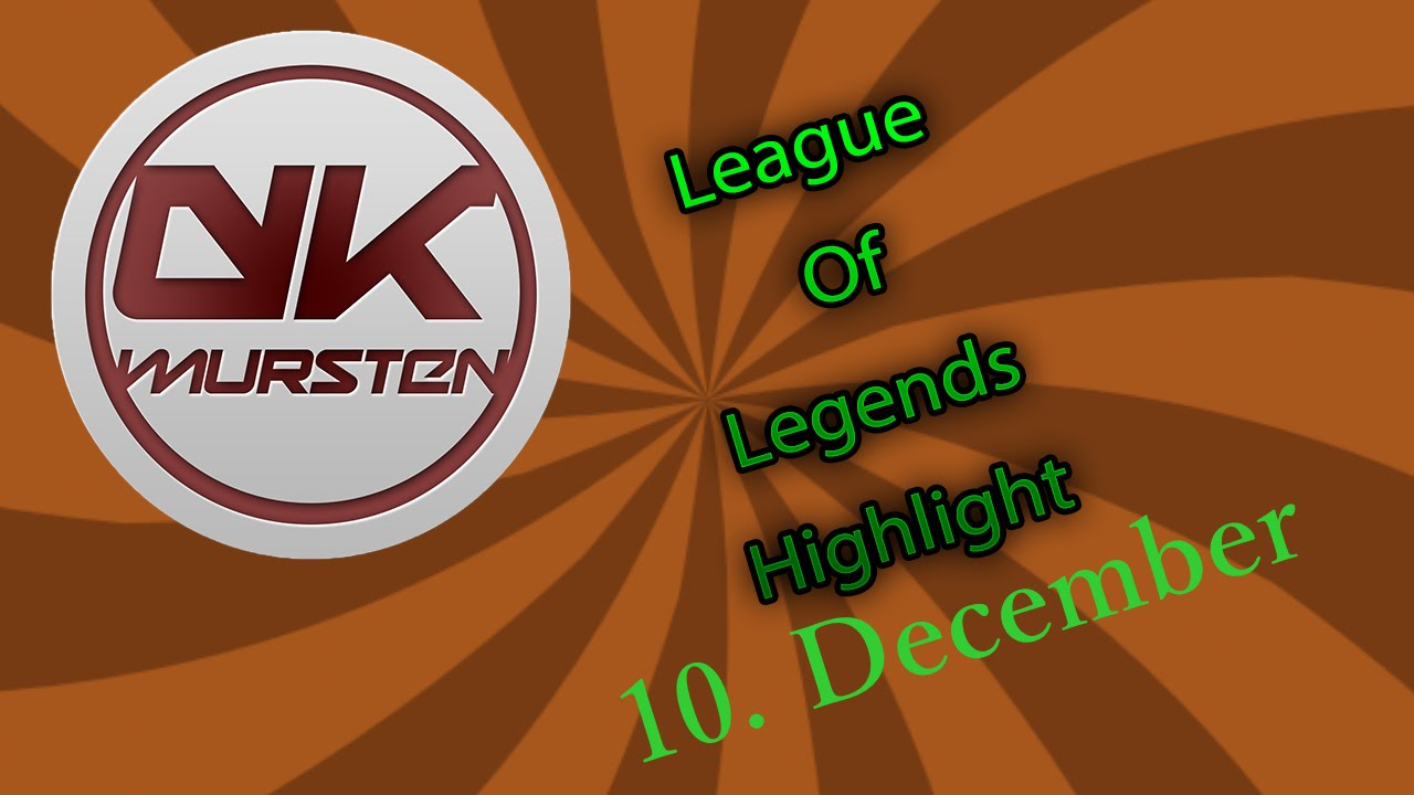 League of legends dansk Highlights 10 December Lissandra - YouTube
