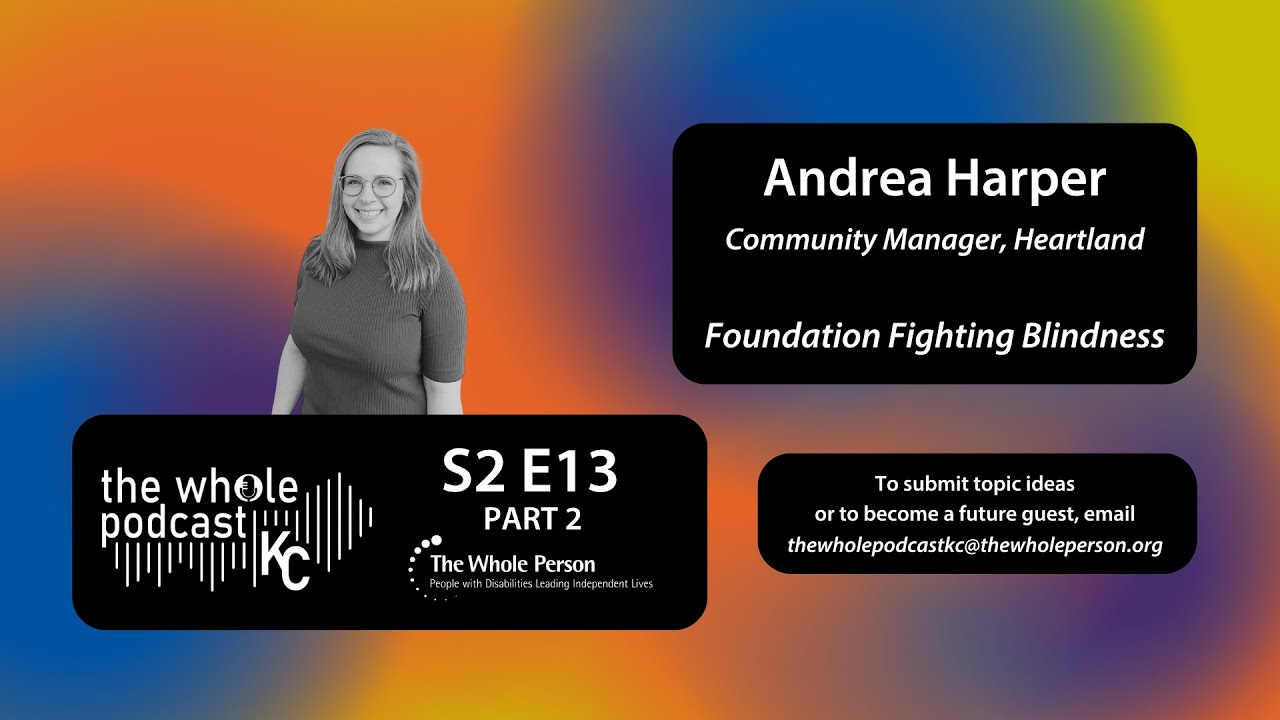 S2 E13 PT2: Andrea Harper & the Fight for Sight - YouTube