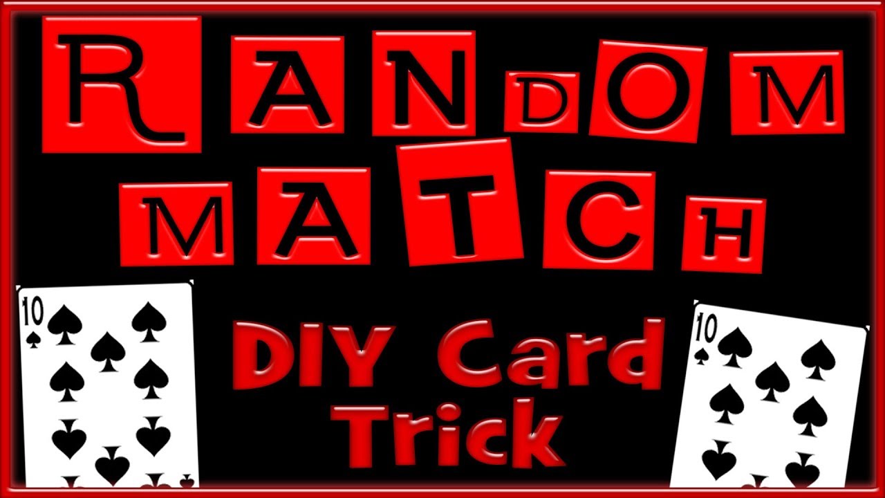 Random Card Random Match | Close up Card Magic | Fully Revealed Card ...