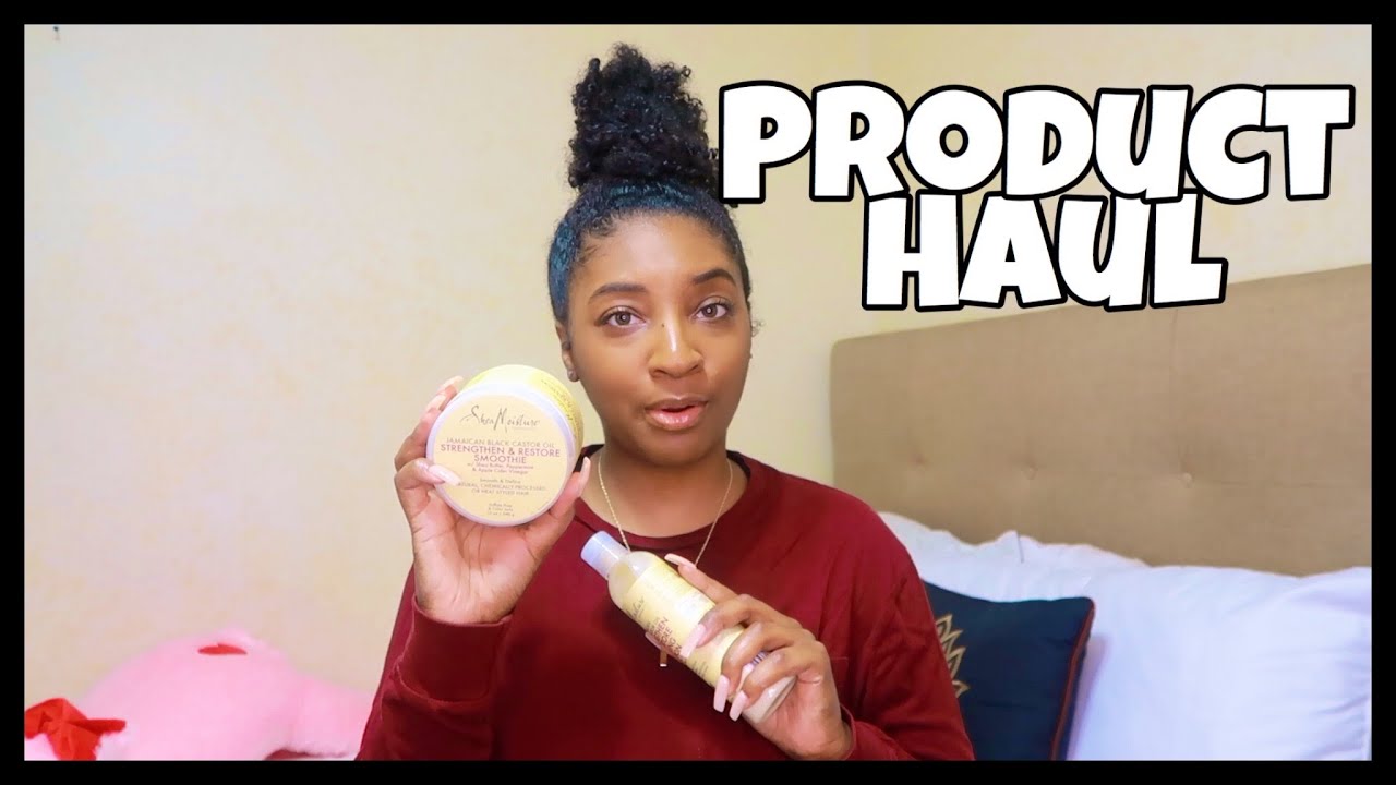 Product Haul 2020 Shea Moisture Best Products For 3c 4a Hair Youtube