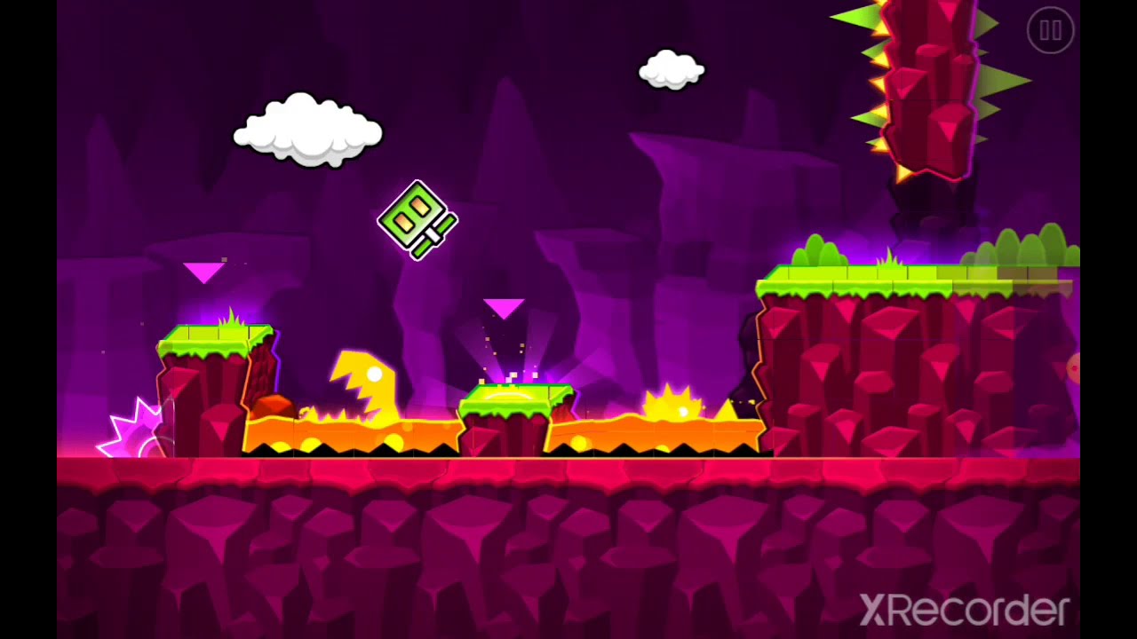 Geometry Dash with new icons! - YouTube