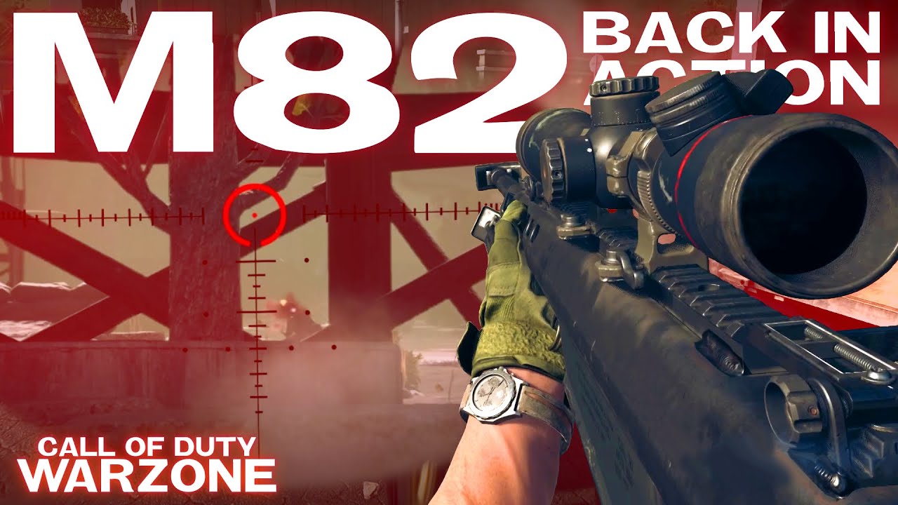 Barrett M82 - Cold War Sniper Back in Action! (Call of Duty Warzone ...
