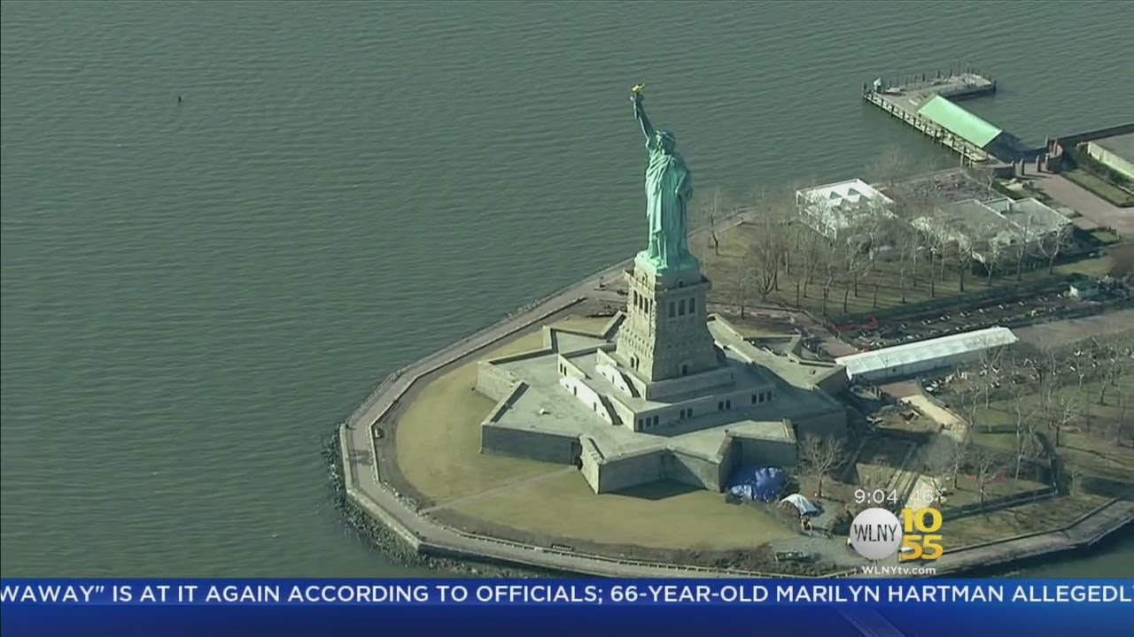 Shutdown Shuts Down Statue Of Liberty - YouTube