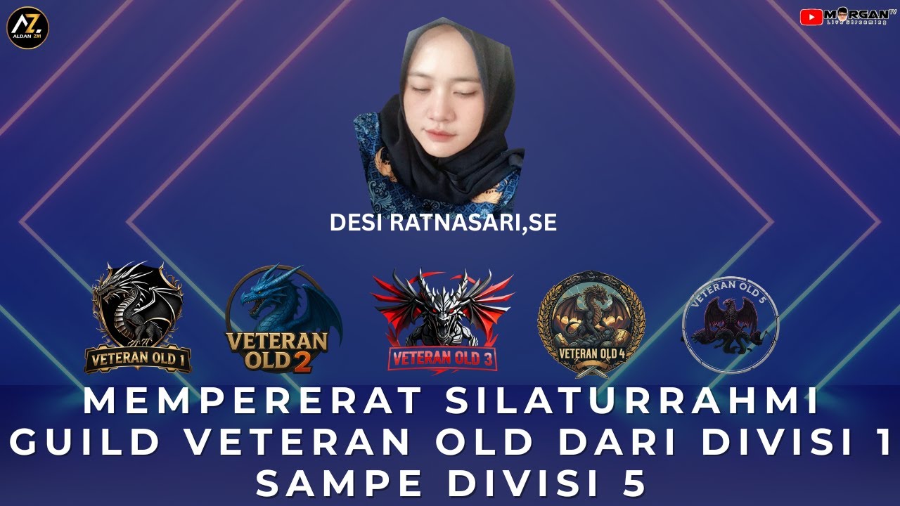 Mempererat silaturrahmi Guild Veteran Old dari divisi 1 sampe divisi 5 ...