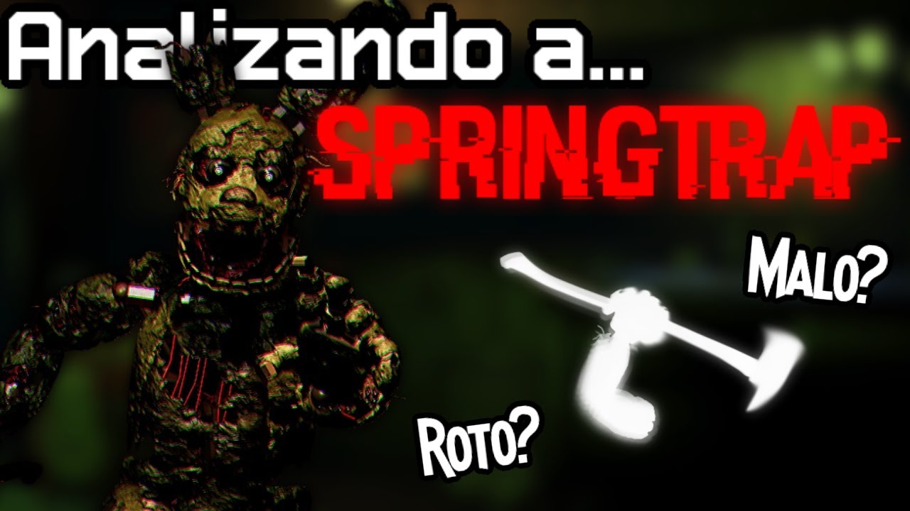 ANALIZANDO a SPRINGTRAP en PILLAR CHASE 2 - YouTube