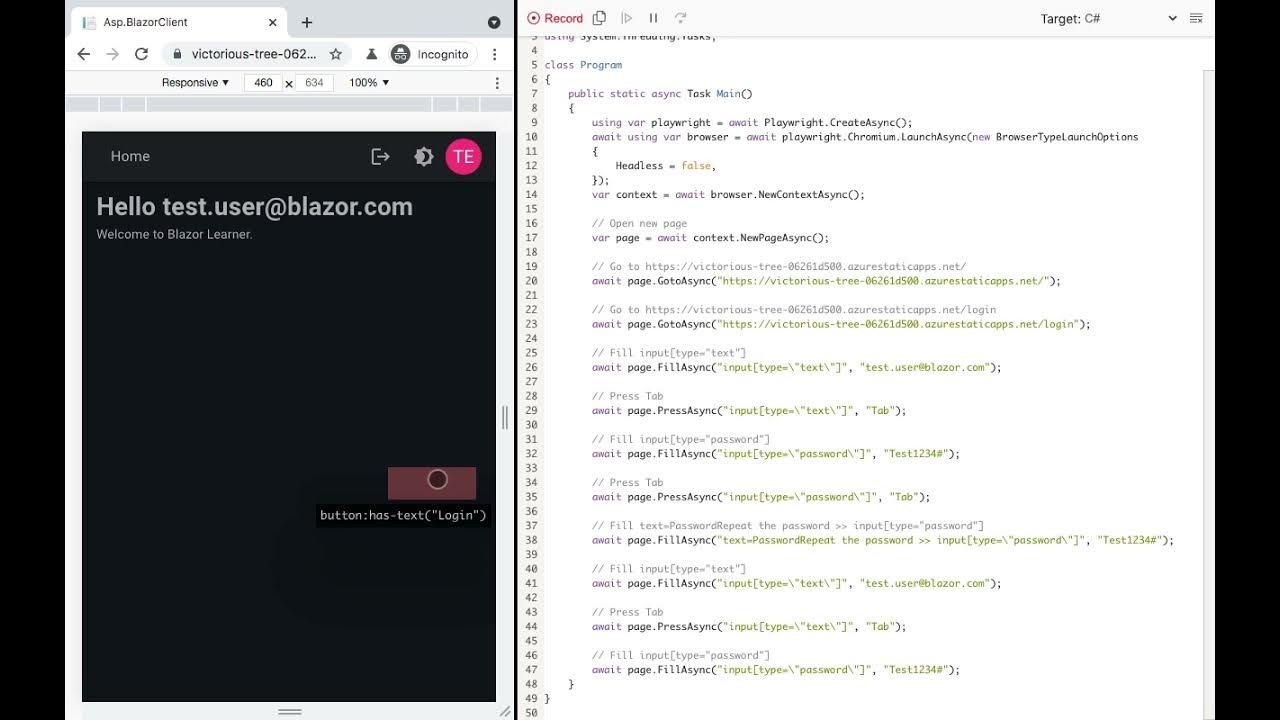 Playwright Codegen - YouTube
