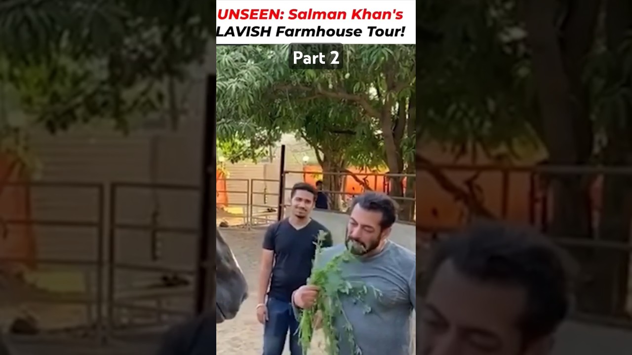 Unseen | Salman Khan Lavish Farm house - YouTube