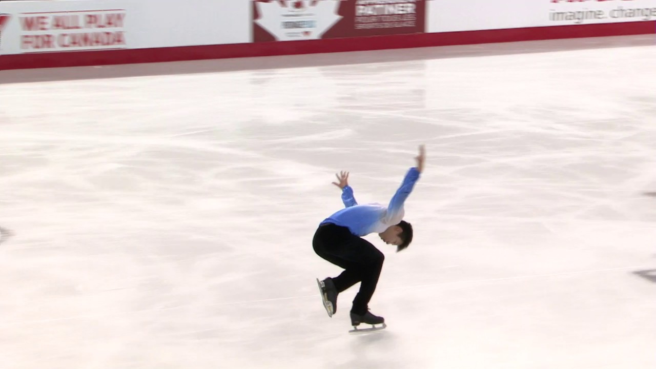 Hugo LI - Novice Men Short - CTNSC17 - YouTube