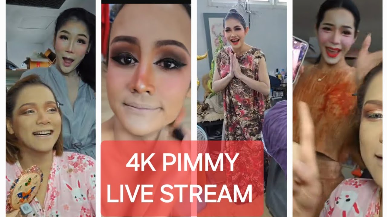 Ladyboy LIVE chat: Make up & talk by 4K PIMMY #Colosseum thai dance Show in Pattaya - YouTube
