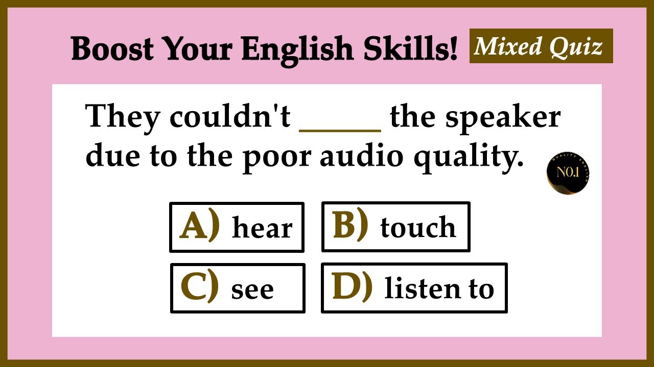 Boost Your Grammar Skills | 30 Practice Quiz | Master 12 English Tenses ...