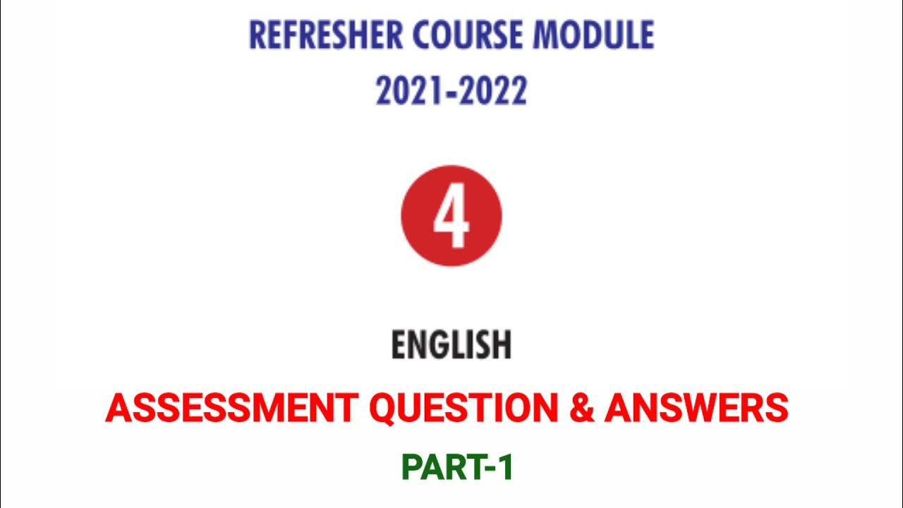 Refresher Course Module 4th Standard English Answer Key With Questions refresher-course-module-4th-standard-english-answer-key-with-questions