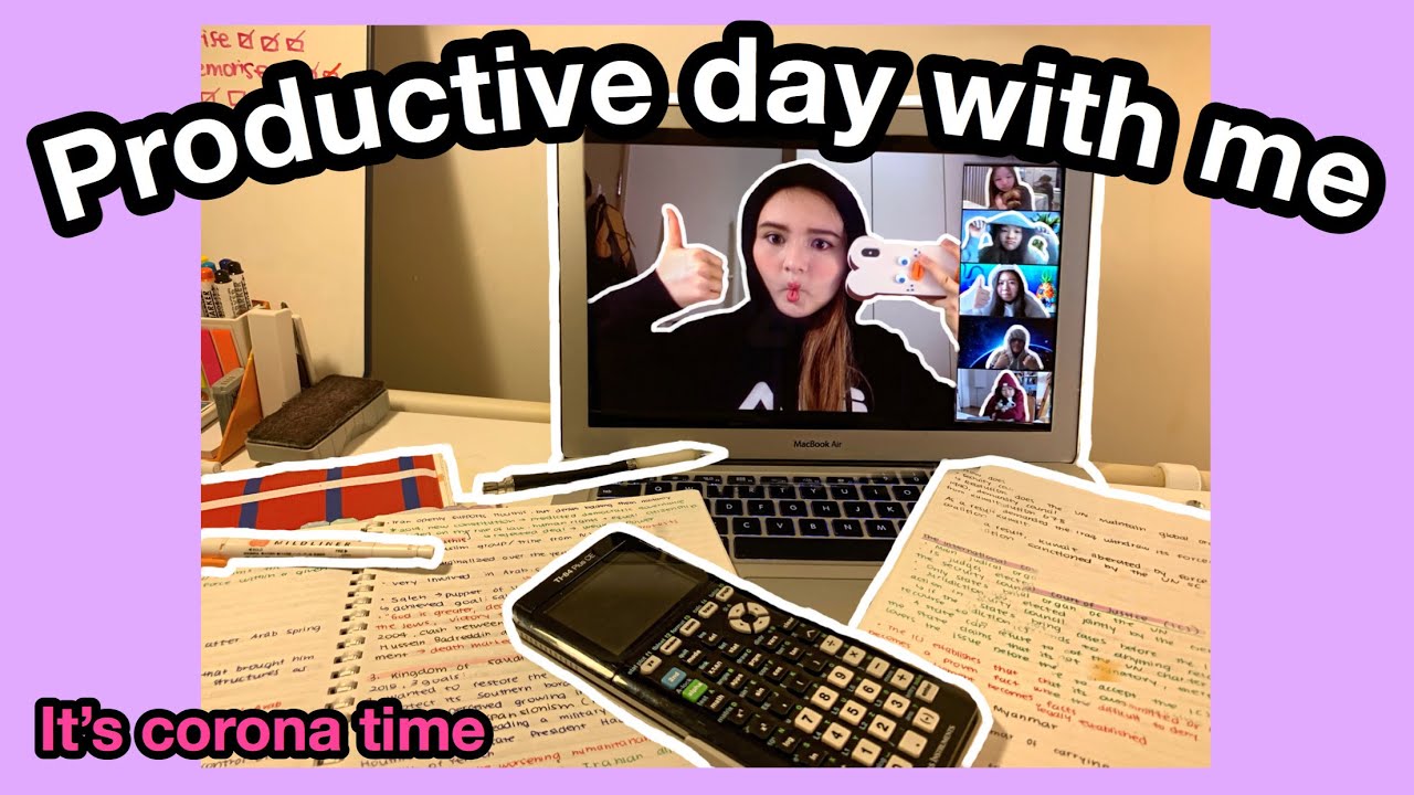 與我過充實的網上學習//a productive online school day - YouTube
