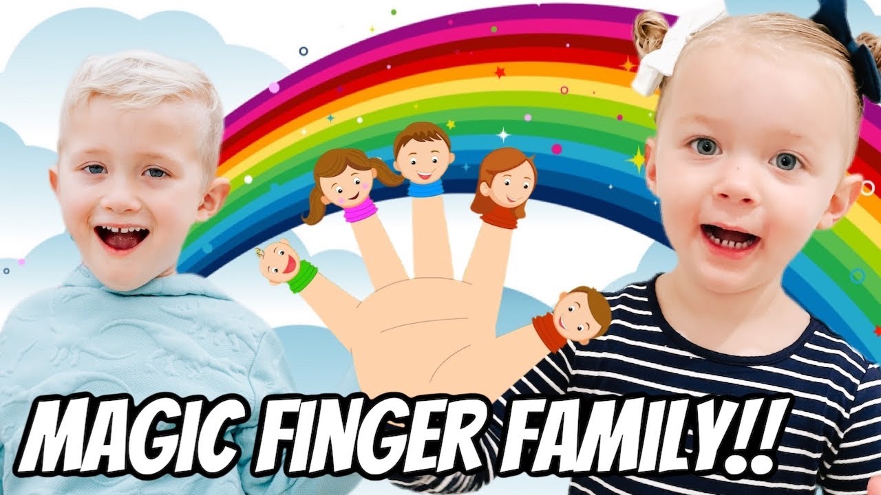 MAGIC!! Finger Family Song!! Nursery Rhyme!! Daddy Finger!! - YouTube