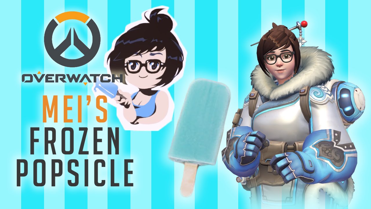 How To Make Mei's Overwatch Popsicle - Let's Cook - YouTube
