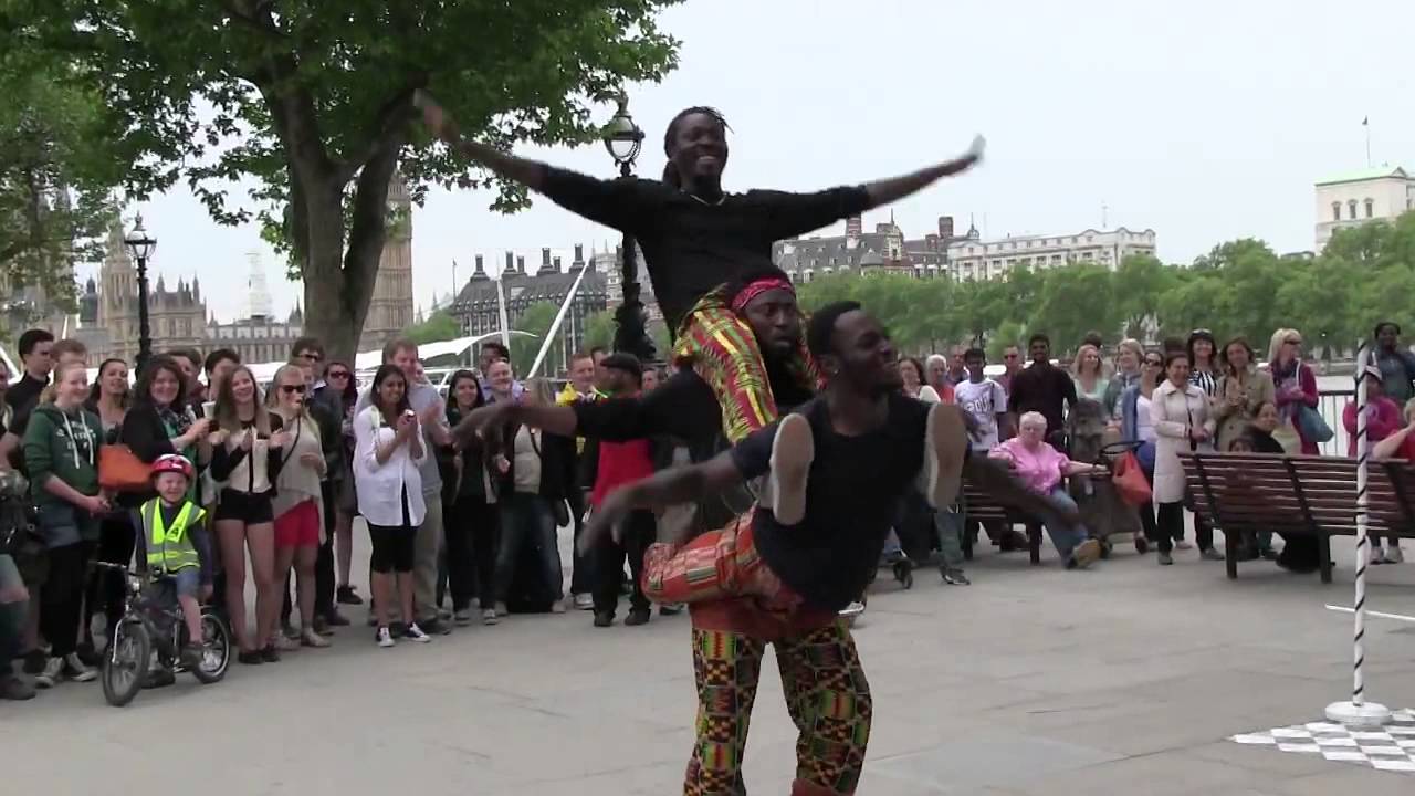 Kwesi Swanzy African Traditional Acrobatics in London btXHtI9r1u4 - YouTube
