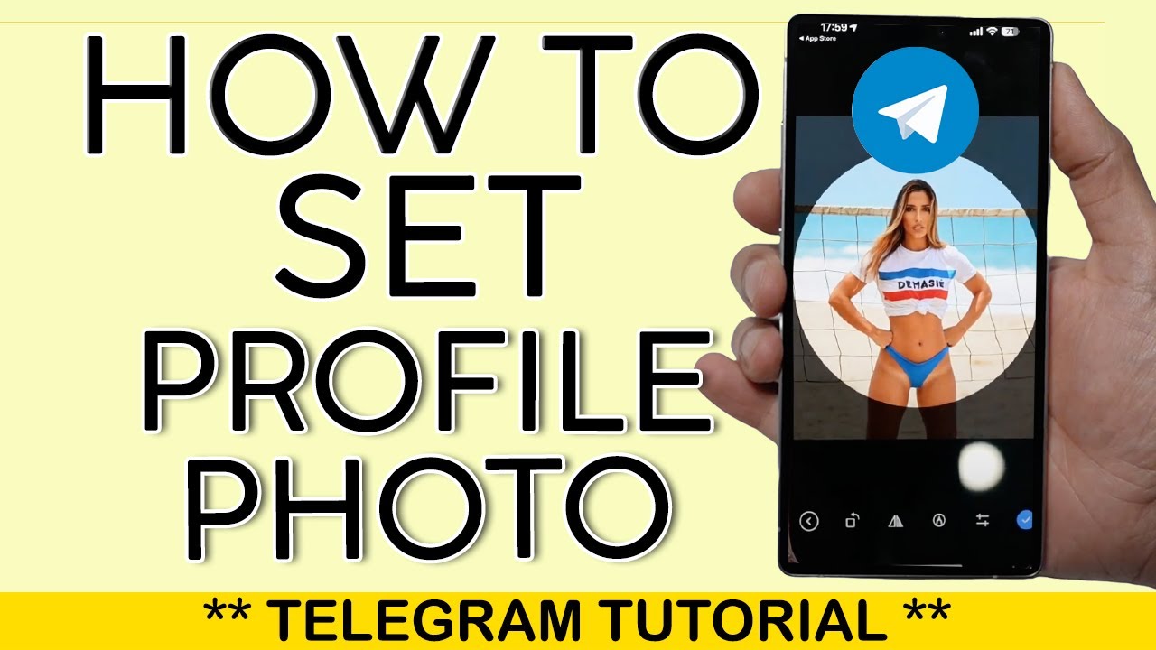 How to Set Profile Photo on Telegram Account 2025 - YouTube
