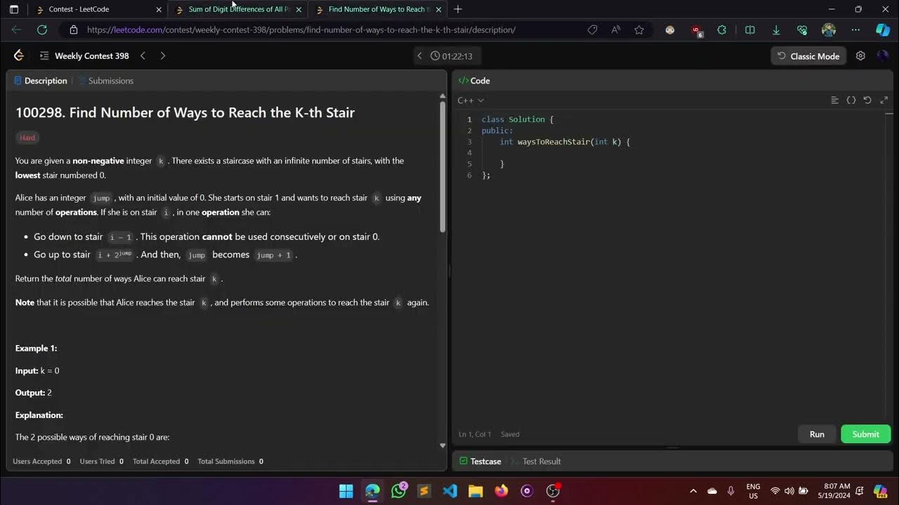 Leetcode Weekly Contest 398 | Screecast - YouTube