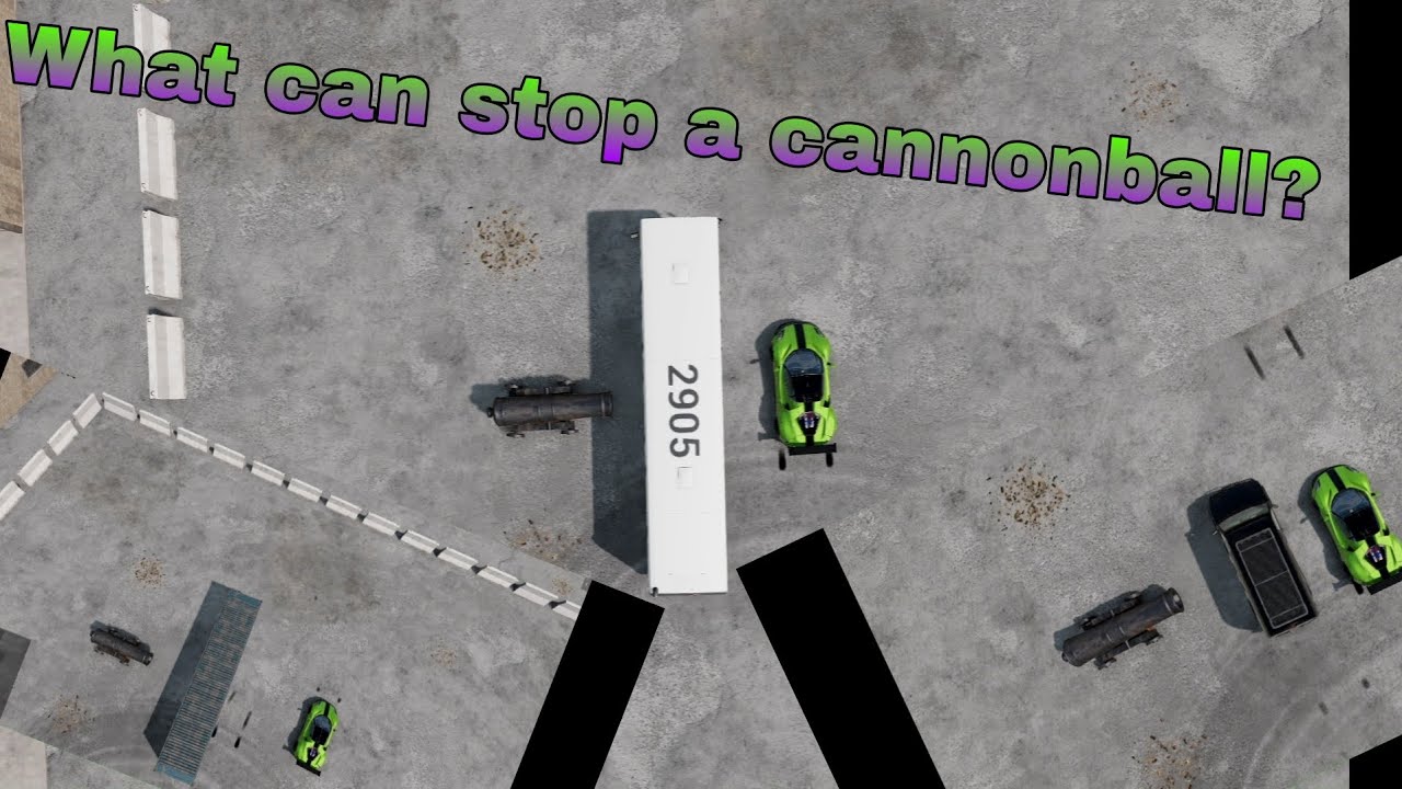 What can stop a cannonball? in bemNG.drive - YouTube
