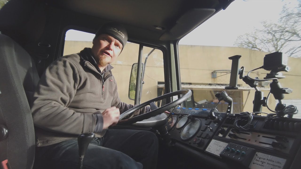 Unimog Camper E012 - Installing gadgets on the dash - YouTube