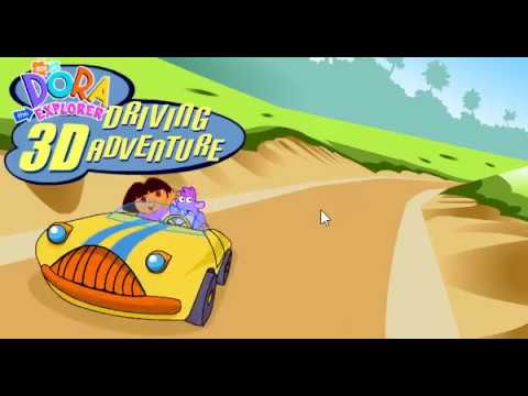 Dora's 3D Driving Adventure - YouTube