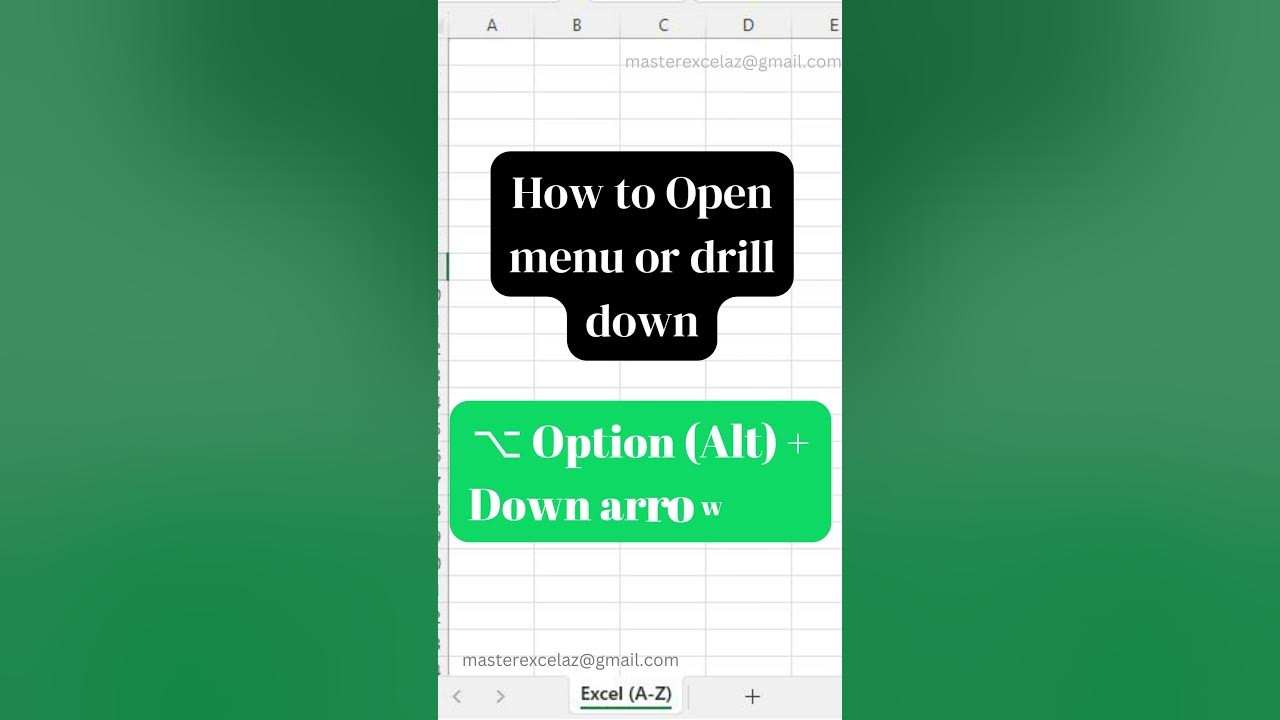 18 Boost Your Productivity With Mac Excel Keyboard Shortcuts Shorts Youtube