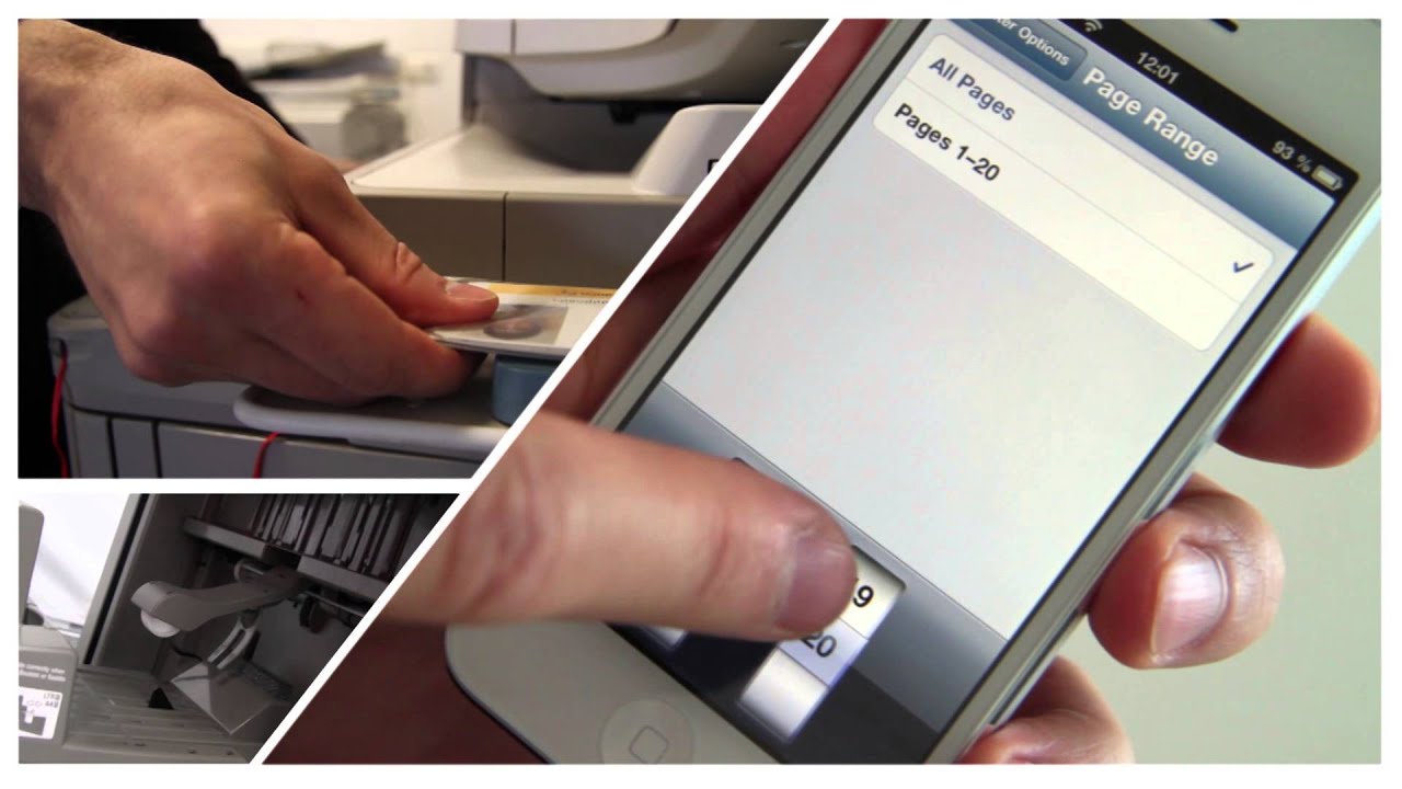 Canon Mobile Print and Scan - YouTube