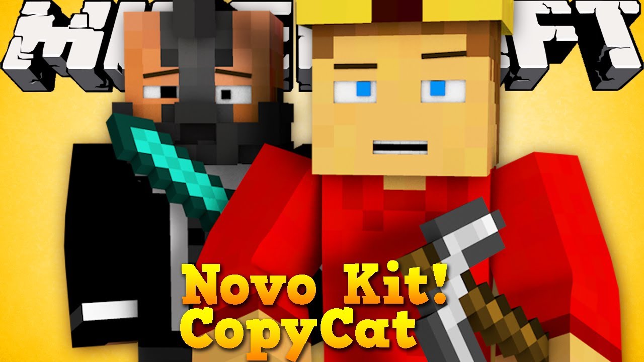 Novo Kit, O Copiador! - Hunger Games Minecraft (Kit CopyCat) - YouTube
