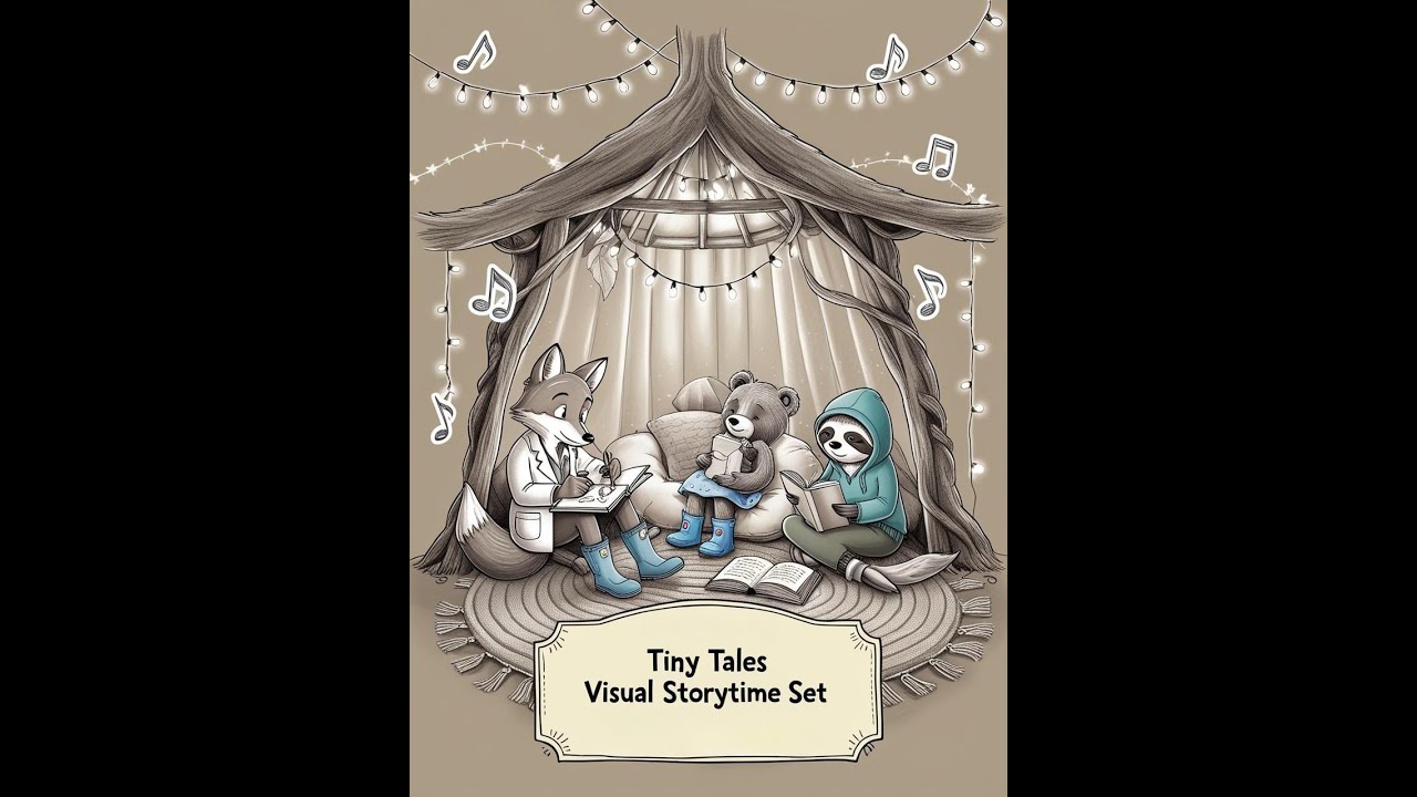 Tiny Tales Visual Storytime Set 📚 | 30 Minutes of Calm Classroom Music ...