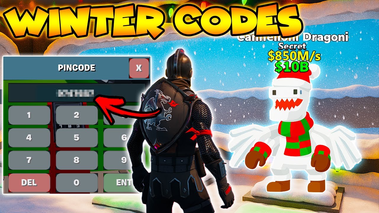 Winter Secret Codes Fortnite Steal The Brainrot Admin Codes! (New ...
