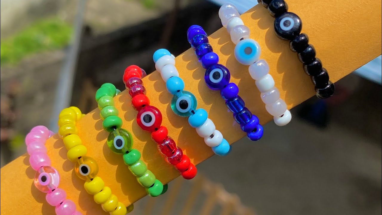 Anillos aesthetic con ojo turco súper fácil de hacer 😍🧿🌈 - YouTube