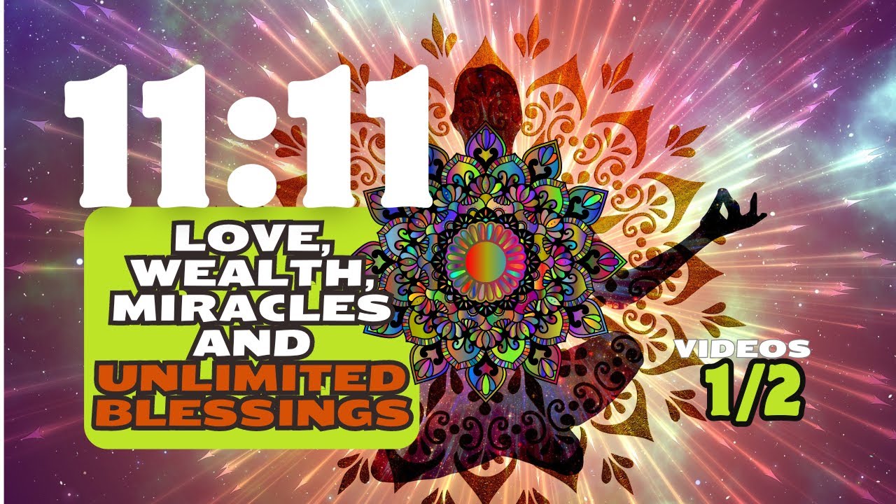 Powerful spiritual frequency 1111 Hz - limitless love, wealth, miracles ...