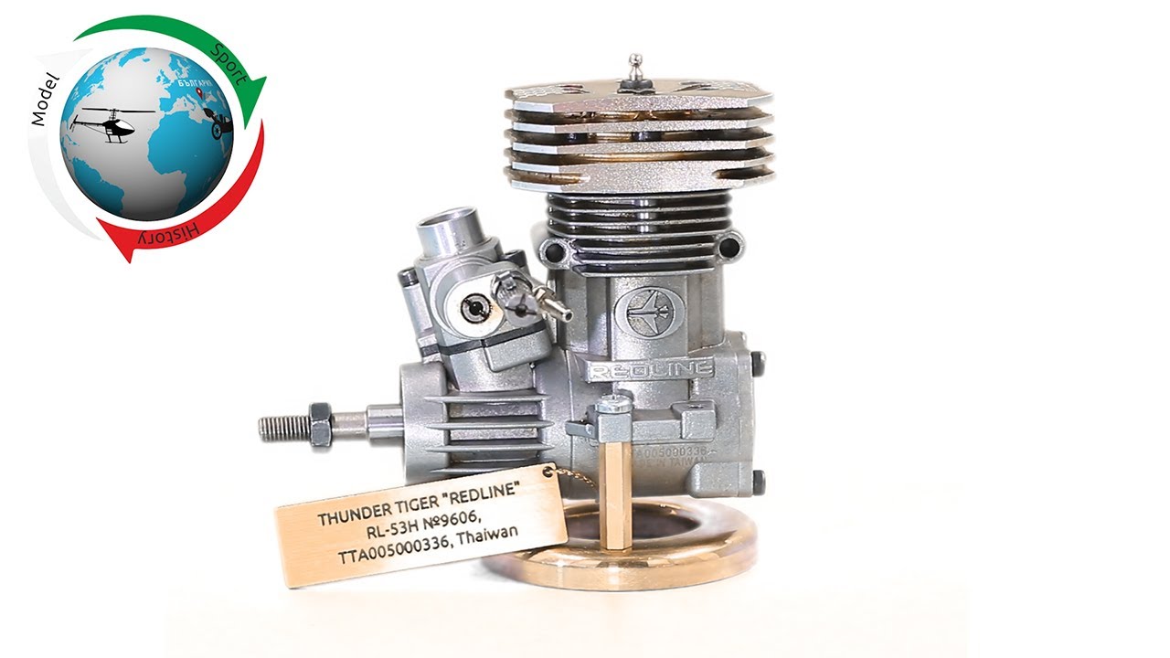 THUNDER TIGER "REDLINE" RL-53H №9606, TTA005000336, Taiwan - YouTube