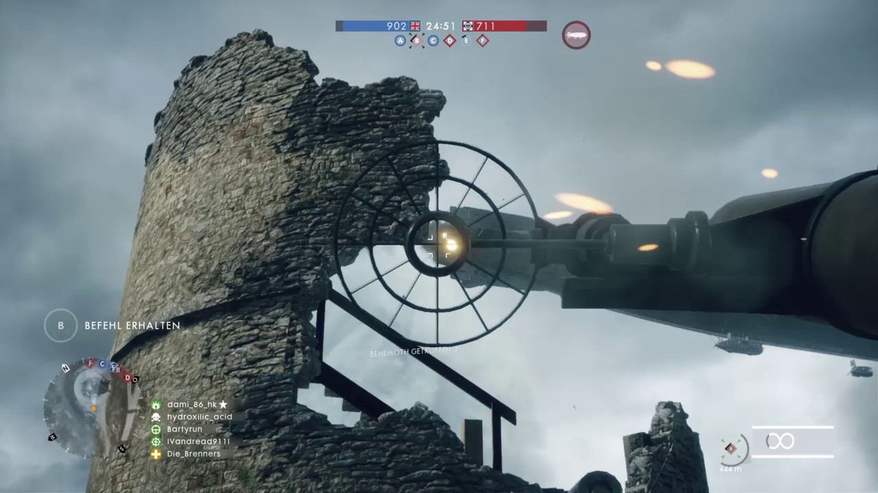 Battlefield 1 | EPIC BEHEMOTH KILL | BF1 - YouTube