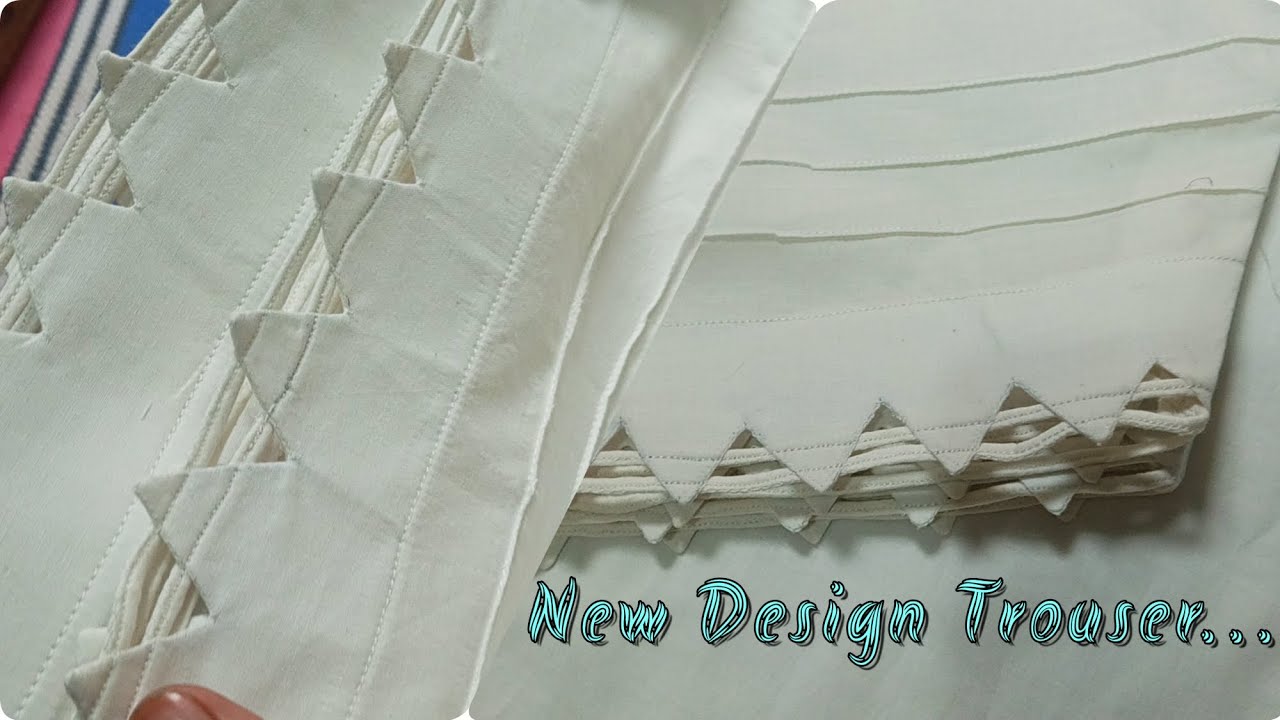 New Ladies Trouser design cutting and Stitching || full video for ...