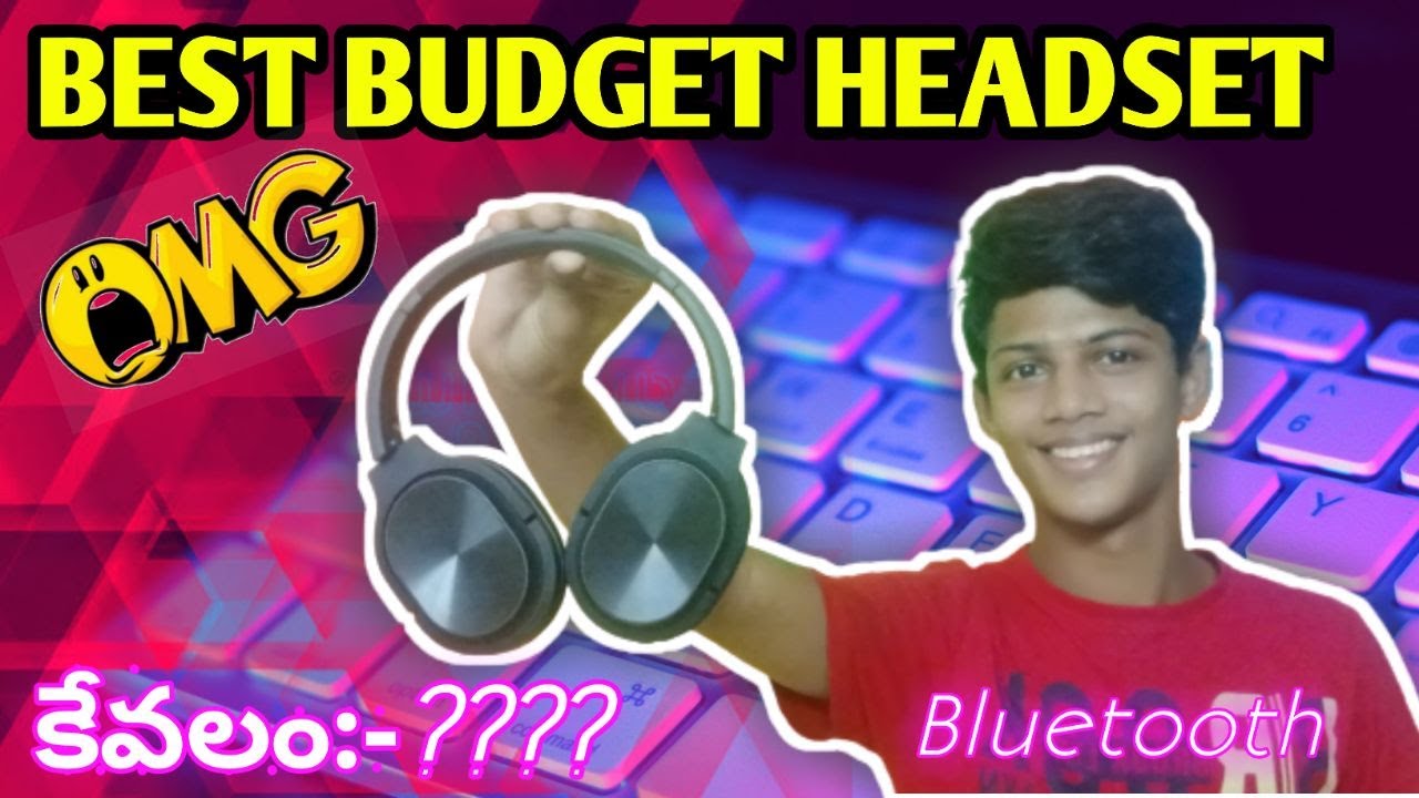 Best budget headset | ptron studio pro unboxing in telugu - YouTube