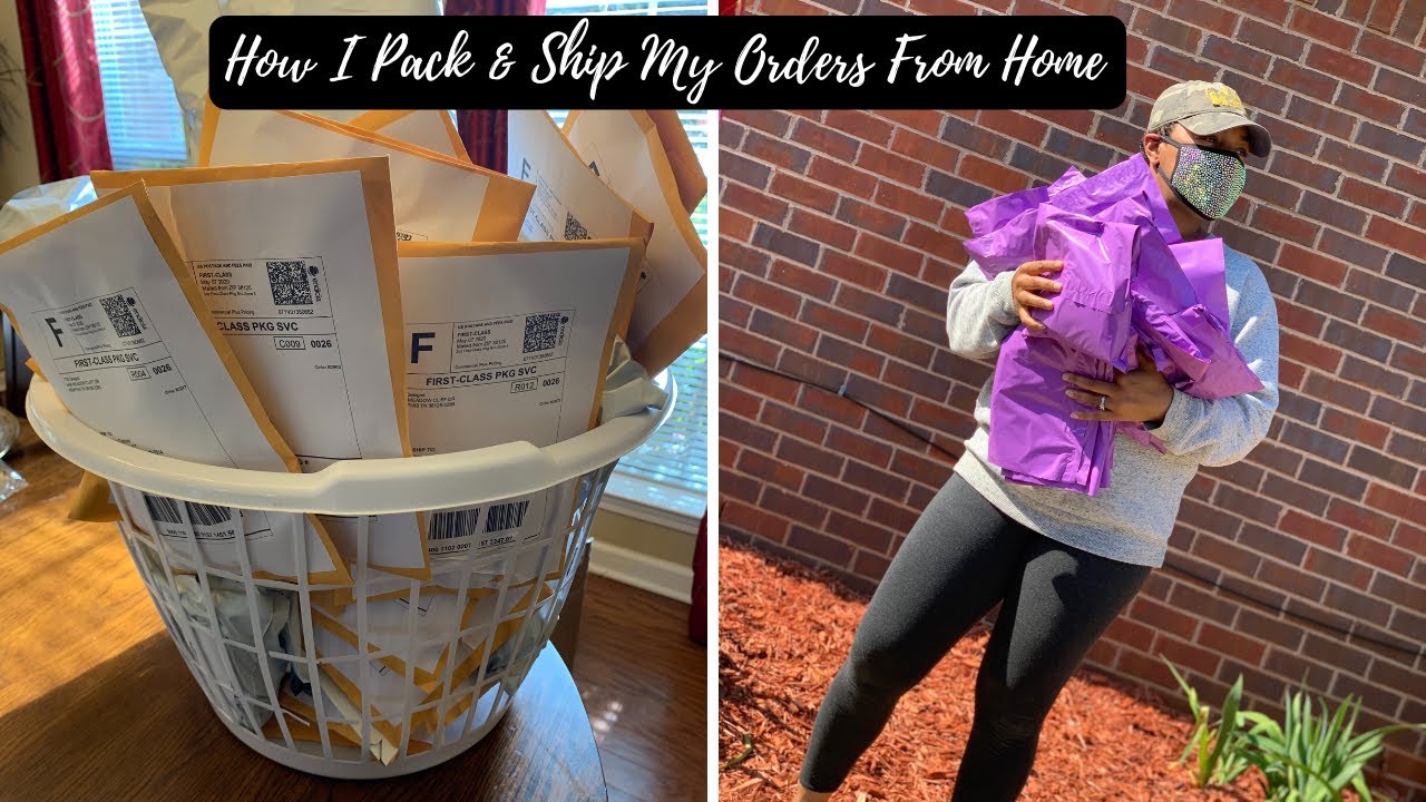 How I Package And Ship My Orders From Home: Day In The Life Of A Small ...