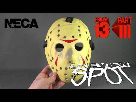 NECA Friday the 13th Part 3D Replica Mask | Video Review #HORROR