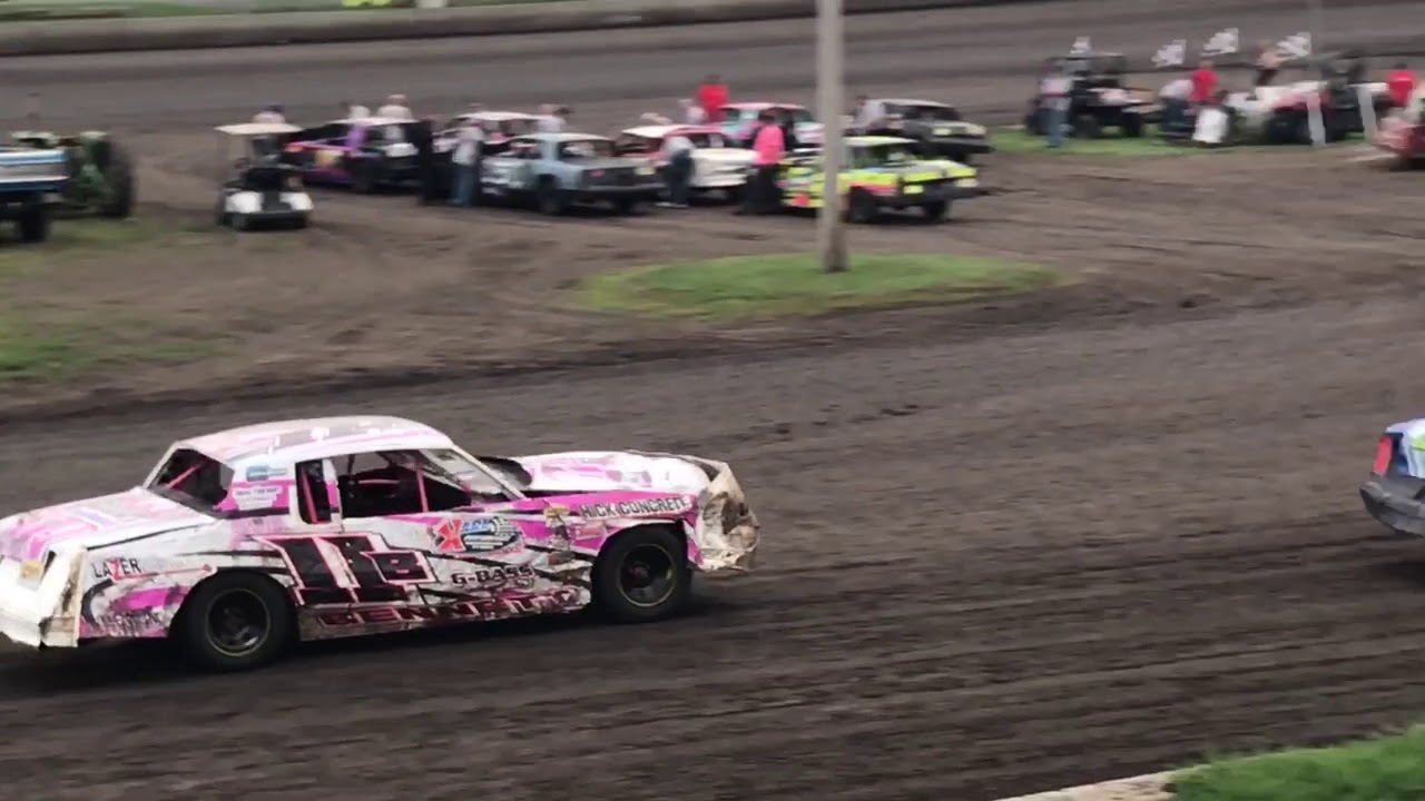 Boone Super Nationals Hobby Stock Heat 9/4/17 qualified for A main ...