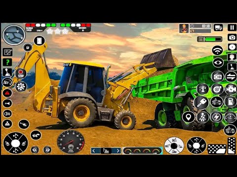 New backhoe machin jcb contraction game video for Android games// jcb ...
